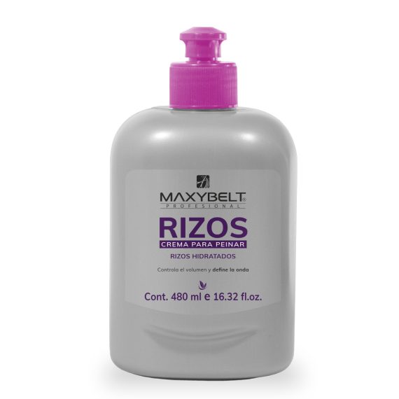 Crema para Peinar Rizos 480 ml - Maxybelt Profesional