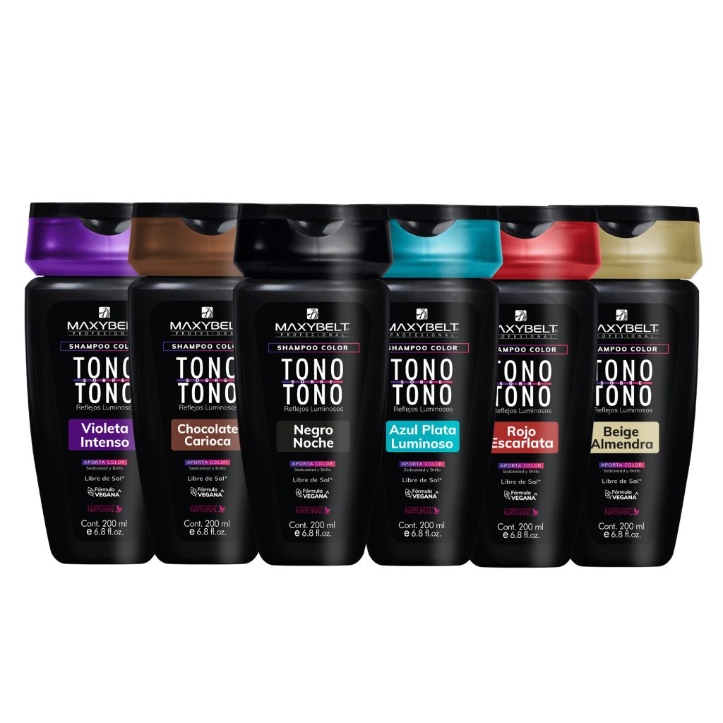 Shampoo Color Tono Sobre Tono - Maxybelt Profesional
