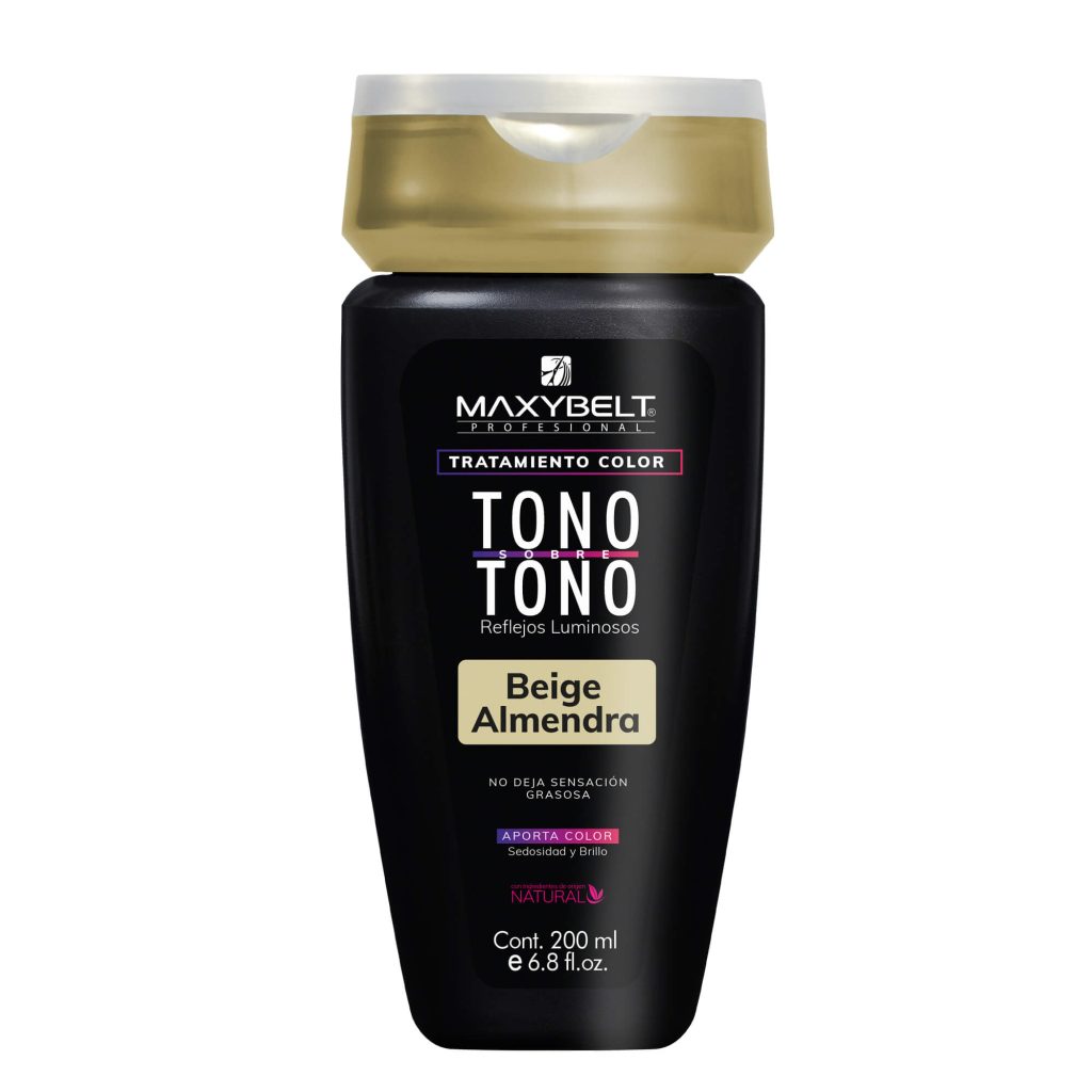 Tratamiento Tono sobre Tono Beige Almendra 200 ml - Maxybelt Profesional